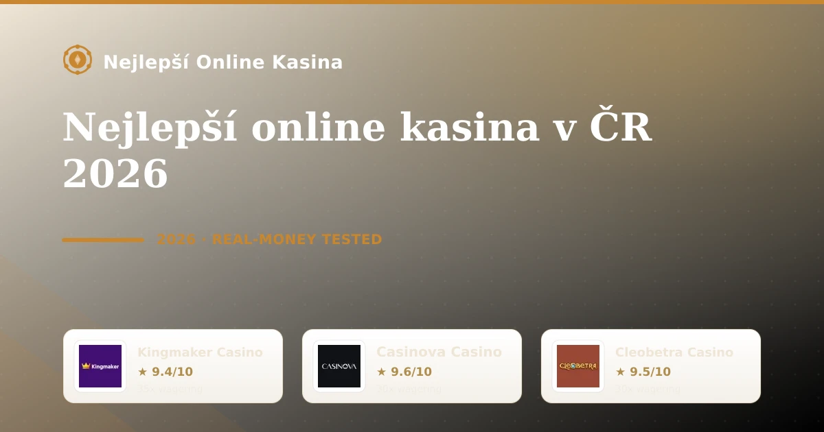 Nejlep Online Kasina V R 2026 Srovn n A Recenze Nejlep Online Kasina V R 2026 Srovn n A Recenze